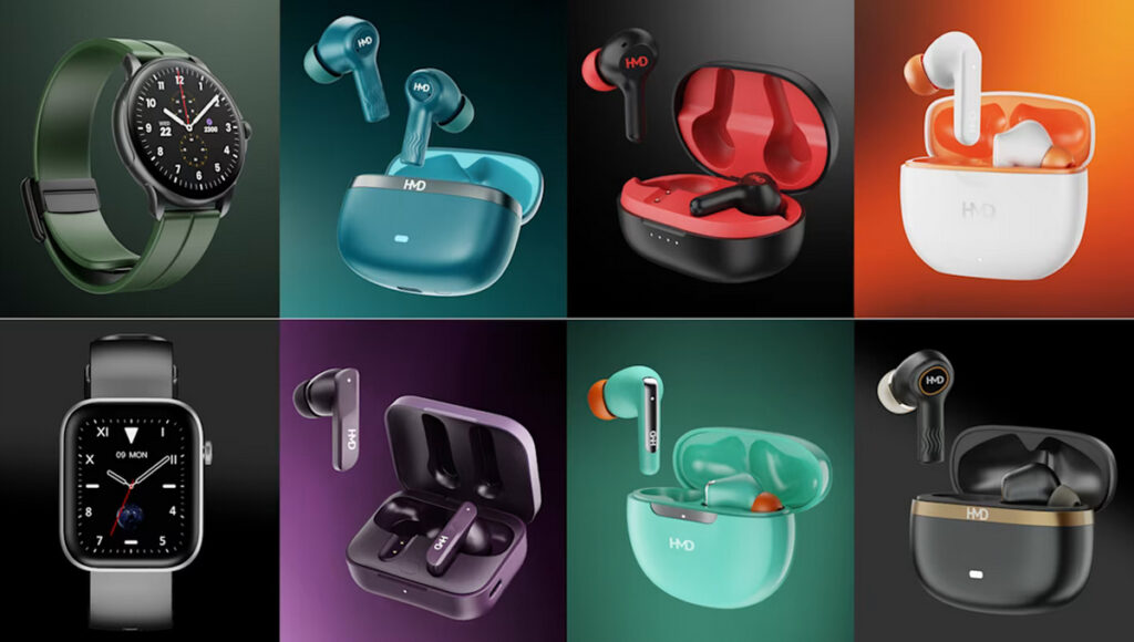 HMD Global представила свои первые smart-часы и 6 моделей TWS-наушников ...